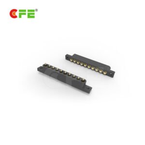 10 pin smt smd pogo pin spring connector manufacturer in China