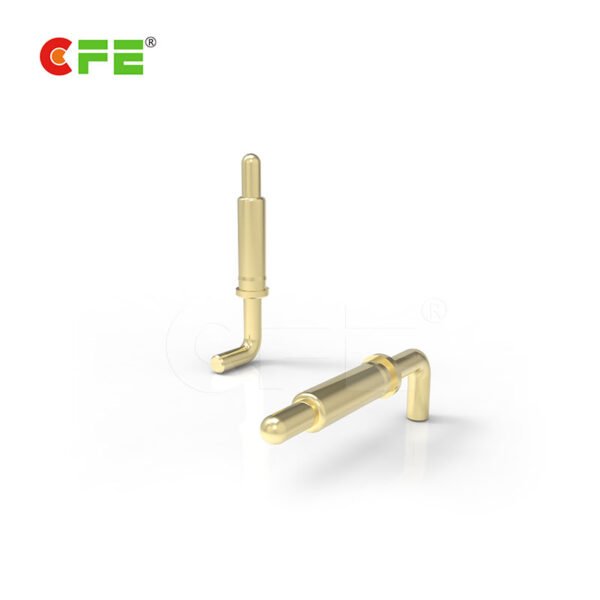2.54mm pitch right angle spring loaded probe pin connector