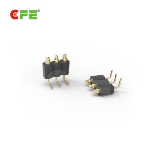6 pin female right angle spring pin connector - CFE female pin supply