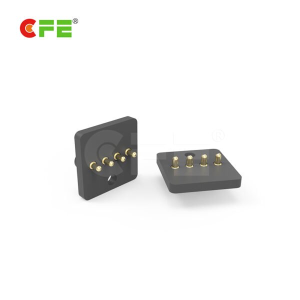 Custom pogo pin spring 8 pin pcb connector manufacturer in China