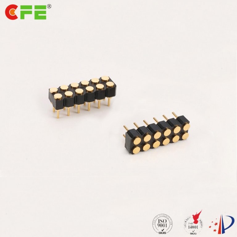 2.54 mm pitch spring loaded pcb pin connector - CFE pogo pin