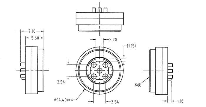 5 Pin Magnetic Male & Female Electrical Connectors - CFECONN